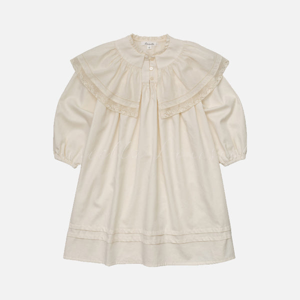 Cotton Grady Dress - Ivory – MamaOwl