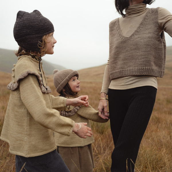 Womens Merino Wool Box Vest - Brut – MamaOwl