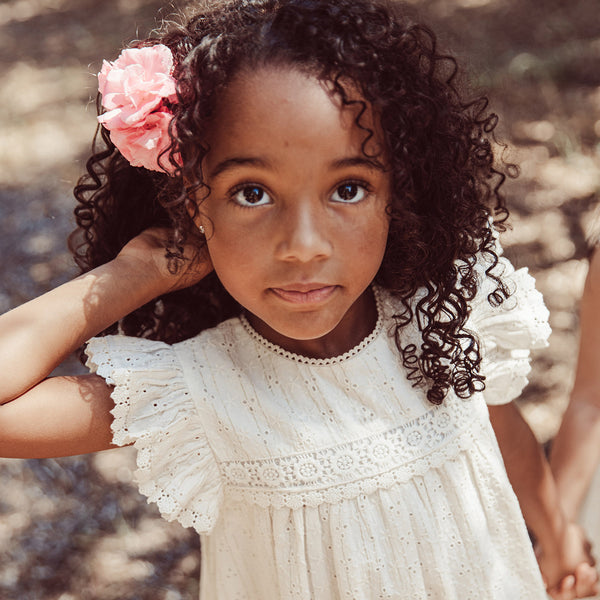 Cotton Shantiya Dress - Cream – MamaOwl