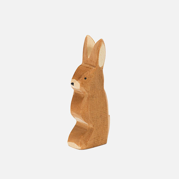 Handcrafted Wooden Rabbit – MamaOwl